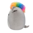 Squishmallows Squish-Doos 10-inch Ultra Plush Grey Schnauzer Dog Pet ...