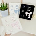 6 Rings Photocard Binder Plush Photo Album Covers Photo Card Binder ...