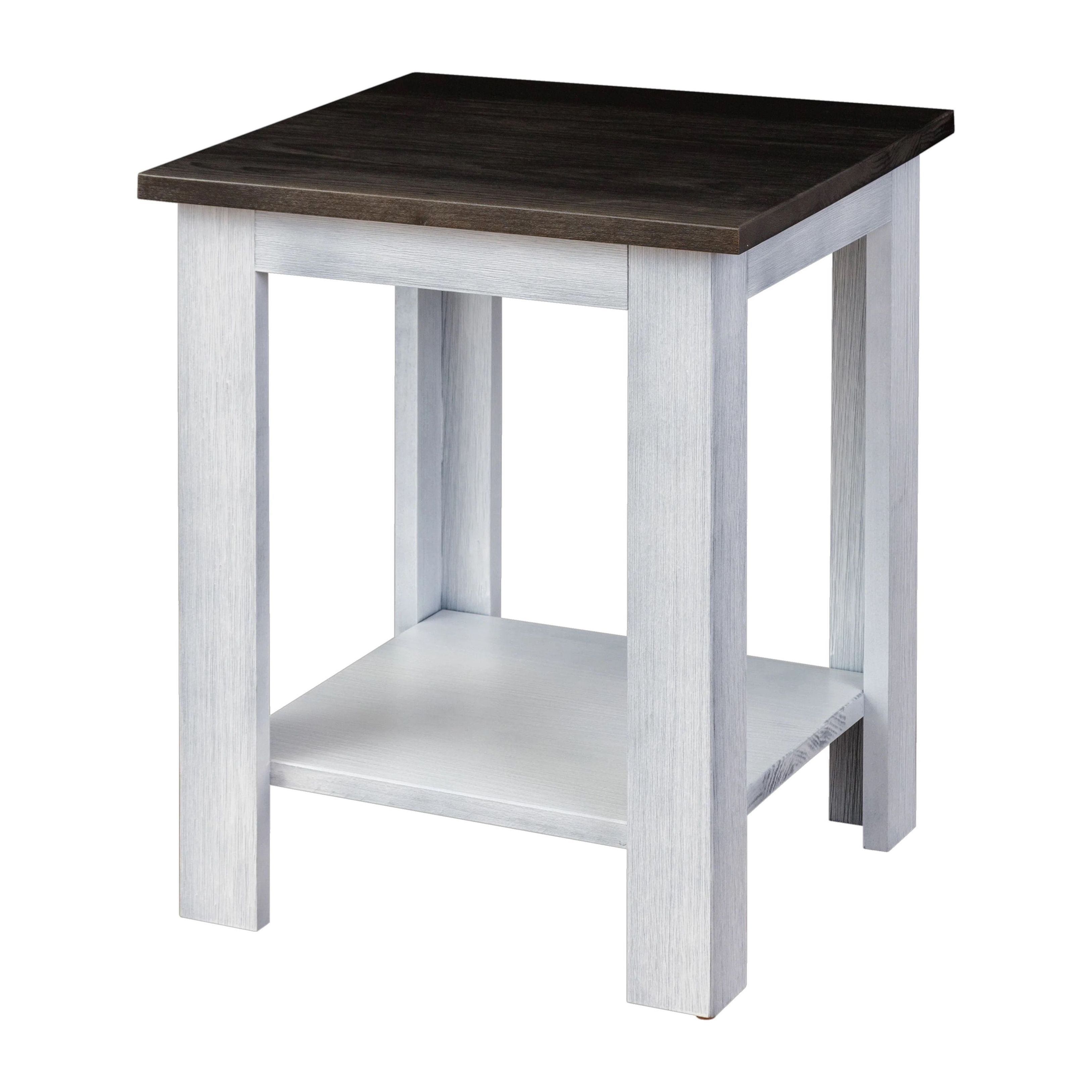 Modern Traditional 20-inch Wide End Table with Shelf - Walmart.com