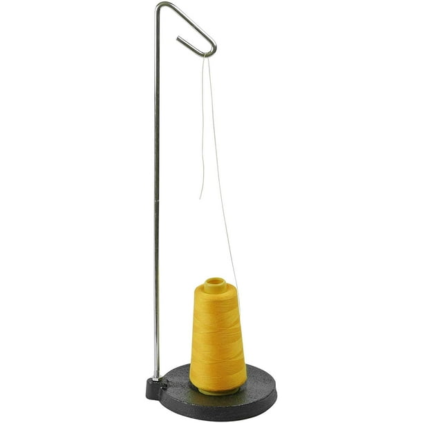 Single Cone Spool Stand Alone Cast Iron Thread Holder Fits for Sewing ...