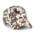 Women's '47 Natural San Francisco 49ers Bessie Clean Up Adjustable Hat ...