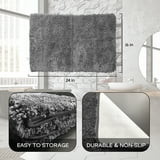 "Astarin Bathroom Floor Mat, 20x32"" Non-Slip Bath Rug, Long Absorbent ...