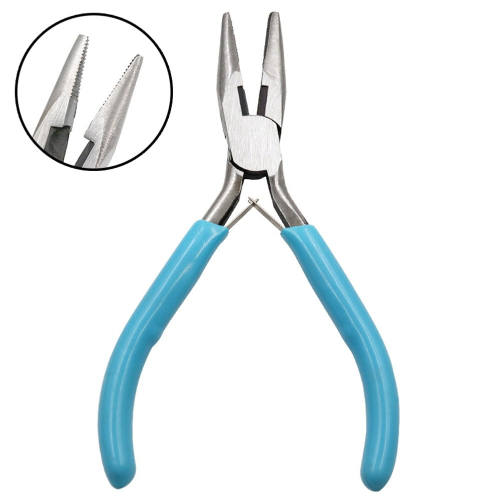 Leke Small Pliers Jewelry Accessories Repair Making Round Nose Needle ...