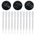 Gong 200pcs 3ml Disposable Plastic Droppers Graduated Pipettes Makeup ...