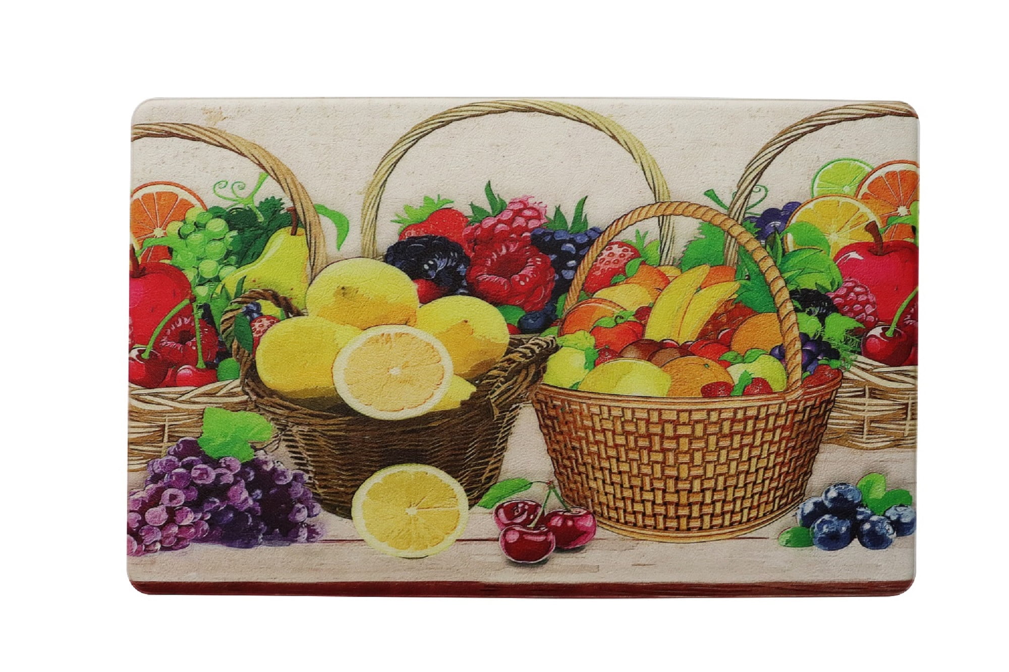 Fresh Linen Collection Anti Fatigue Kitchen Floor Mat - Non Slip Foam ...