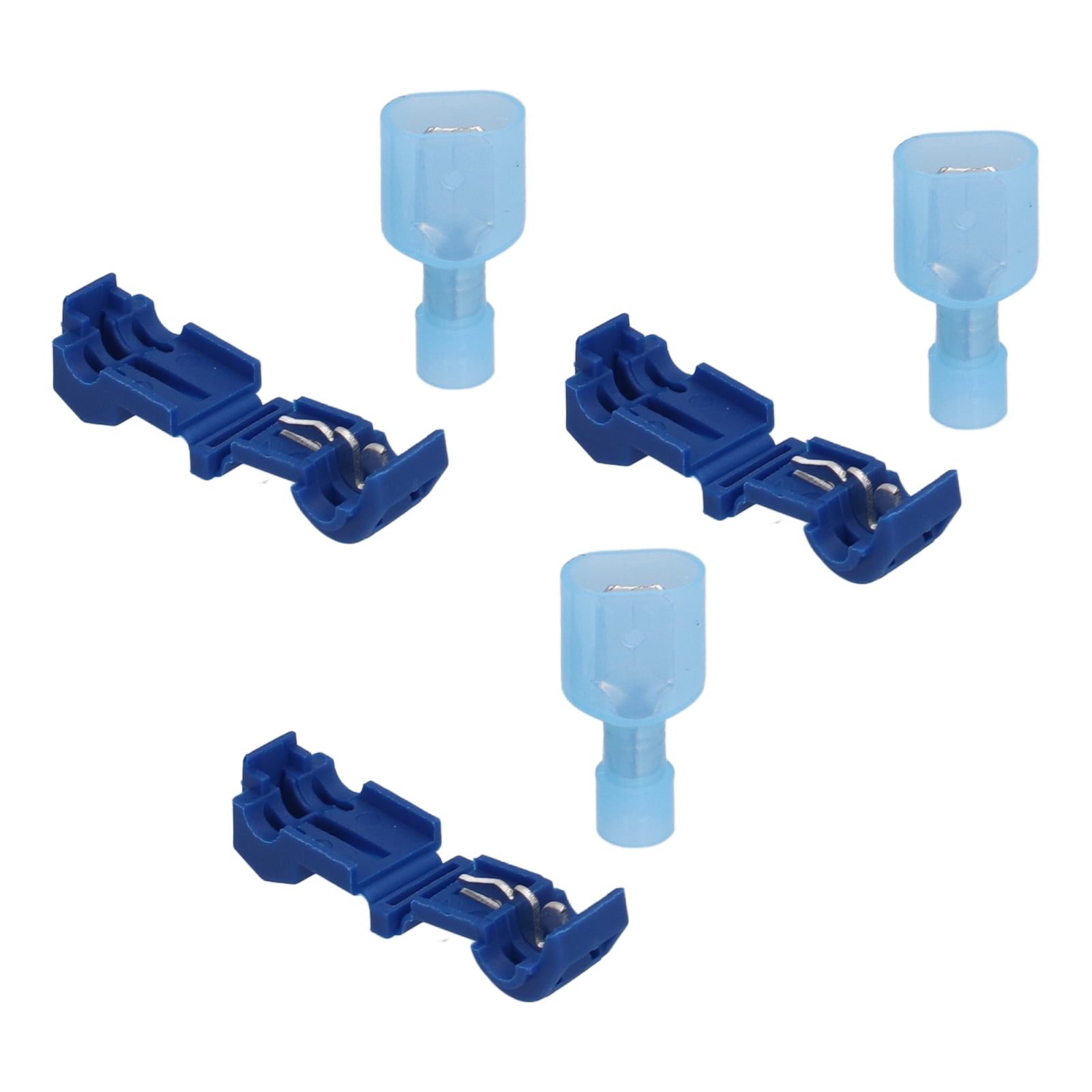 QIILU Quick Splice Wire Terminals,120Pcs T Tap Wire Connectors Self ...