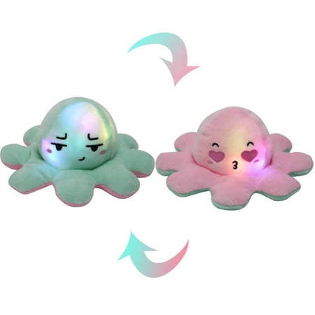 Octopus Stuffed Animal Angry Reversible Octopus plushie Oversized ...