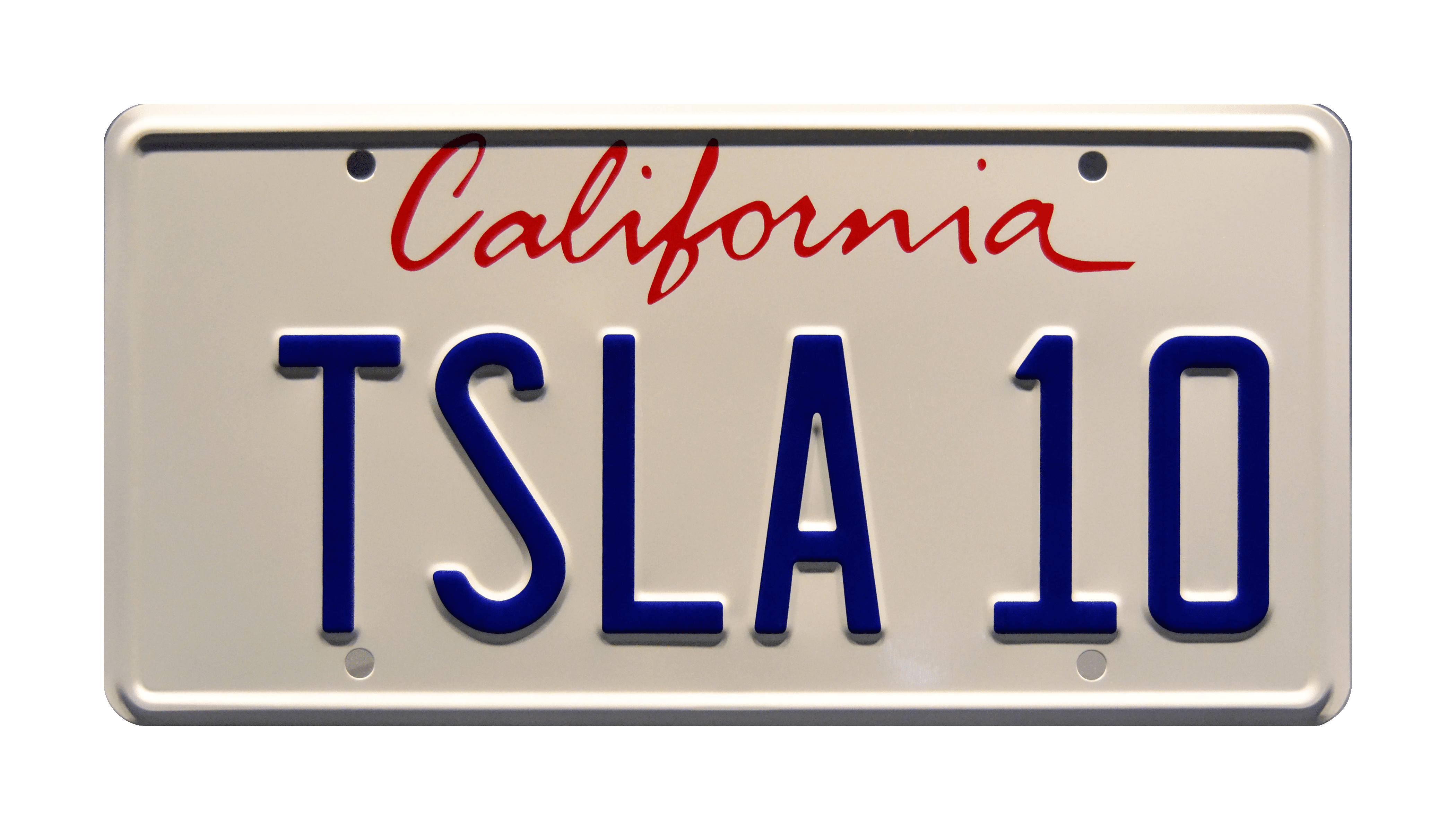 Bon produit en ligne SpaceX Falcon Heavy TSLA 10 Metal Stamped License ...