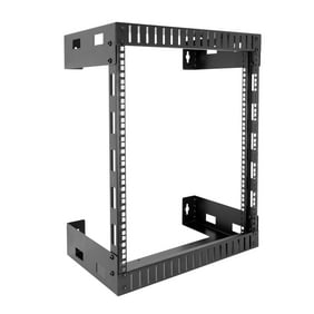 StarTech.com RK619WALLO 6U Wall-mount Rack, Open Frame, 18 in. Deep ...