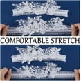 1 Set Lace Elastic Bridal Garters with Plastic Imitation Pearl Wedding ...
