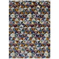 Modway Arisa Geometric Hexagon Mosaic 5x8 Area Rug in Multicolored ...