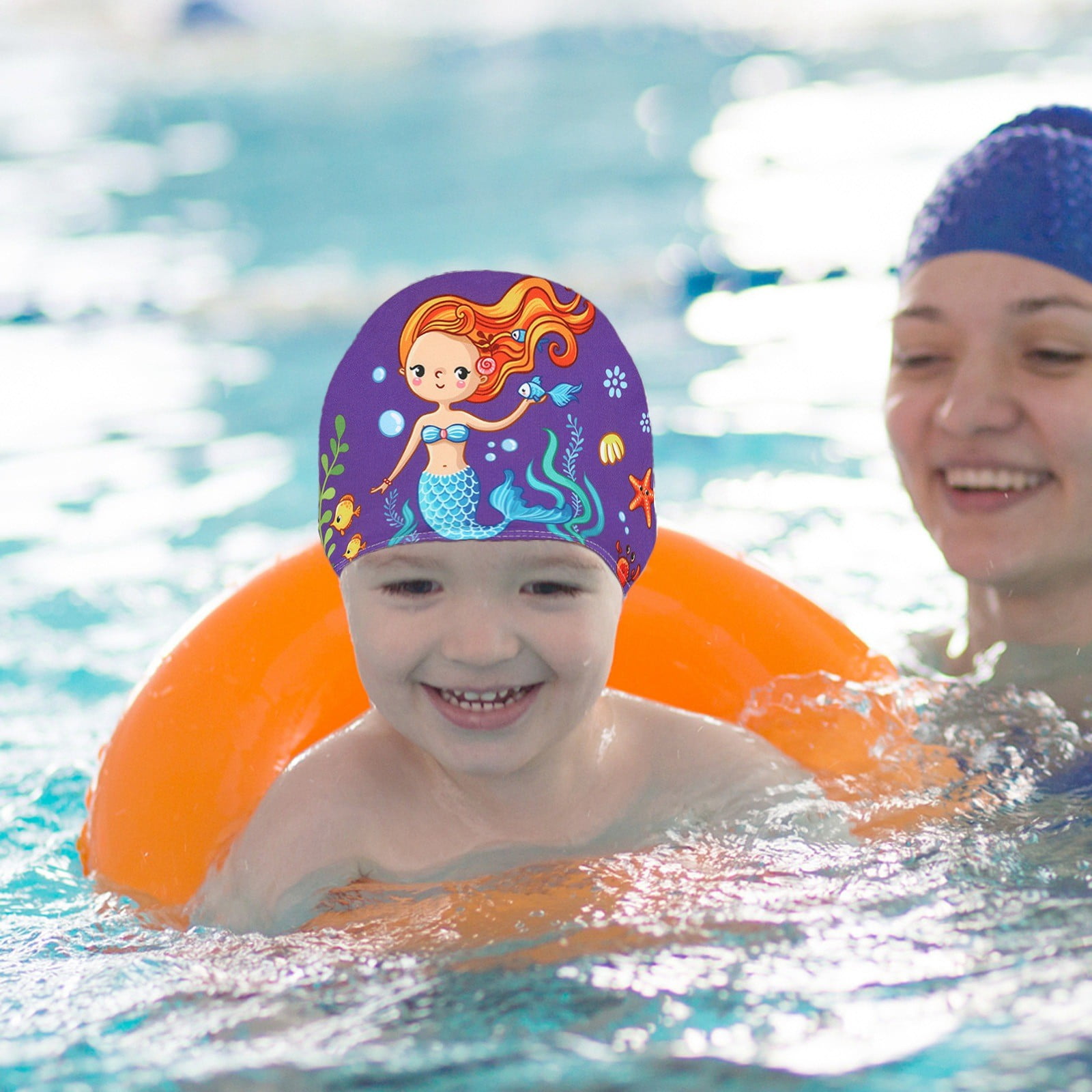 Click here for Bker Childrens Swimming Cap Comfortable Ear Does N... prices