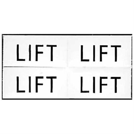 Bernard Engraving IL06 Identi Label Lift 4/Pk - Walmart.com