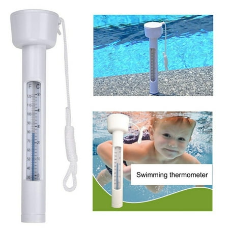 SHTKUYING Mini Water Thermometer Floating Design Water Temperature ...