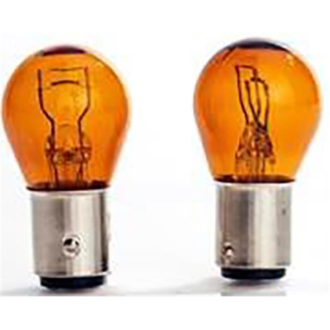 Amber Glass Tail & Brake Auto Bulb - Pack of 2 - Walmart.com