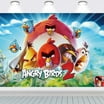 Angry Birds Backdrop Banner Party Supplies Poster Movie Theme ...