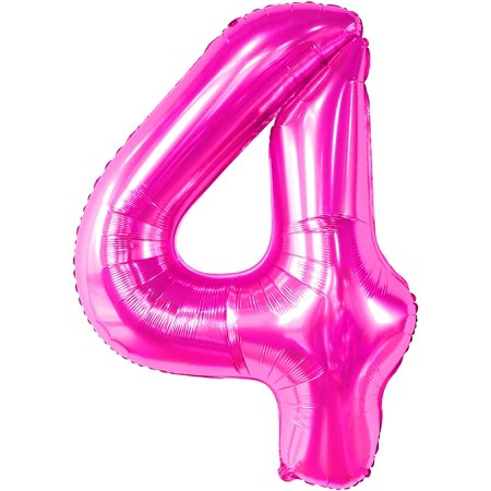 Giant Hot Pink 1 Balloon for First Birthday - 40 Inch | Pink One ...
