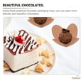 BESTYASH 150Pcs Decorative Brown Chocolate Wrappers Party Candy Cups ...