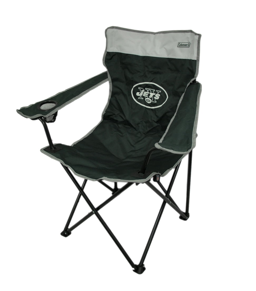Coleman NFL New York Jets Folding Tailgate Chair w/ Carrying Case ...