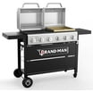 Dickinson Marine 00-SBQ-L Large Sea-B-Que Stainless Steel Marine Grill ...