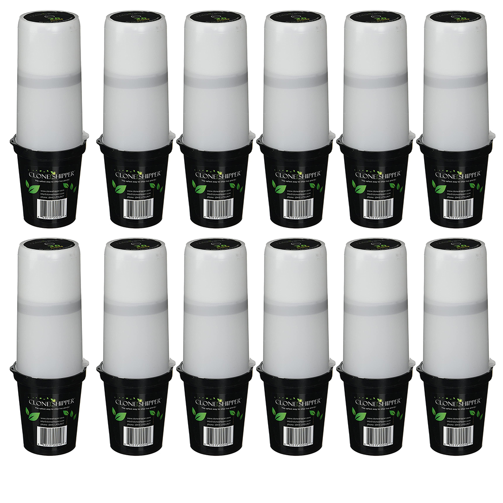 Clone Shipper CSU0001 Plastic Plant Packaging, 10 Inches x 4 Inches,12 ...