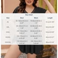 Vynhevius Plus Size Swimdress for Women Tummy Control Two Piece Short ...