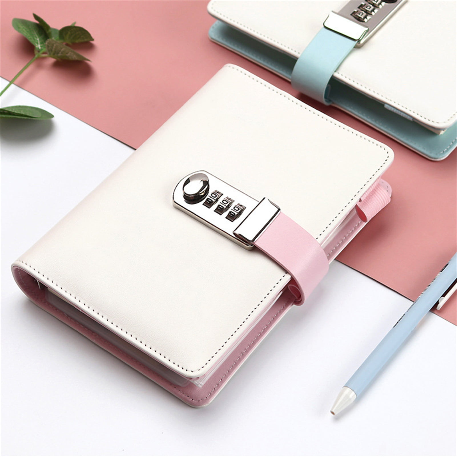 Fairnull Lock Diary Multifunctional Loose Leaf Waterproof Cartoon ...