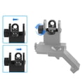 RIVONO 45 Degree Offset Front & Rear Sight Set Flip-Up Iron Sight with ...
