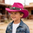 Splozh Little Boys Cowboy Hat Sun Protection Wide Brim Adjustable ...