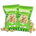 Tantos Puffed Pasta Chips Pesto Plant Based Low Calorie Snack 4 oz ...