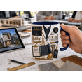 Architect Mug 3D Effect Building Designer Coffee Cup for Architecture ...