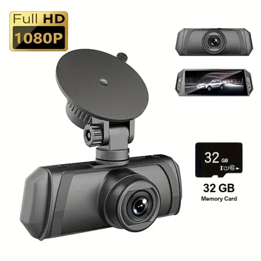 Momento M8 MD-8100 Full HD 1080p Front & Rear Dash Camera w/ GPS & Wi ...