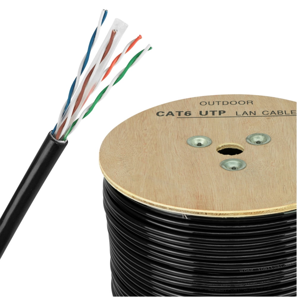 Bobina Guardex BCU-01 Cable de red UTP Cal. 0.56 Mm Cat. 6e Exterior ...