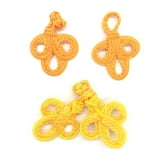 5 Pairs/Pack Chinese Knots Frog Buttons Closure Sewing Buttons Fastener ...