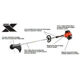 Echo 30cc 2-Stroke X Series Gas Straight Shaft String Trimmer - SRM ...