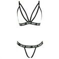 Women Swimsuits Set Sexy Lingerie Patchwork Women G String Underwear