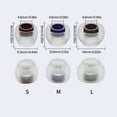 Silicone Eartips for Earphones Earbuds Replacement Ear Tips Earbud Tips ...