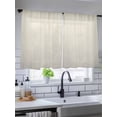 Abstract Gradient Sheer Curtains 54 Inch Long 1 Panel Line Art Rod ...