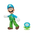 Nintendo Super Mario Ice Luigi Action Figure, 4 Inch Articulated, Ice Flower Accessory - Walmart.com