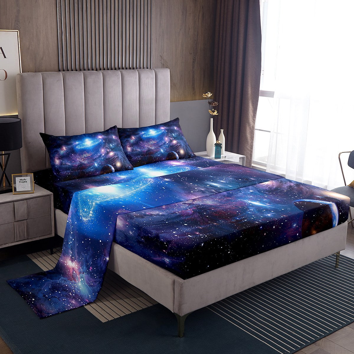 Click here for Erosebridal Starry Sky Full Sheet Sets galaxy Univ... prices