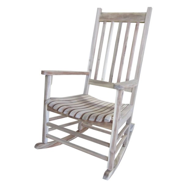 International Concepts Porch Rocker, Solid Wood, Unfinished - Walmart.com