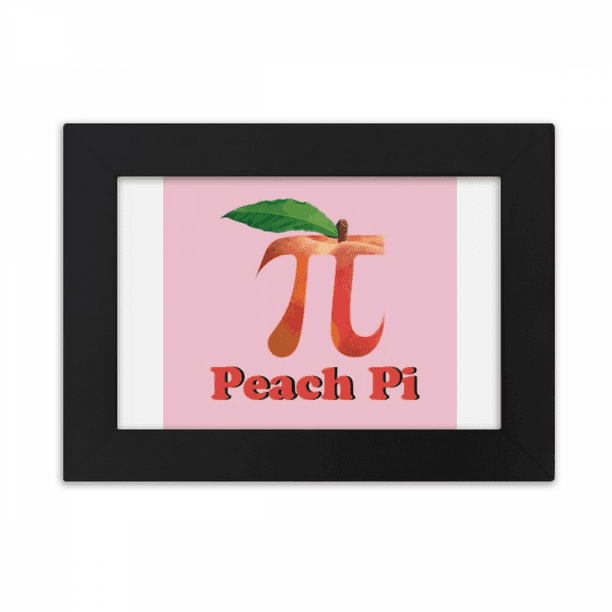 Calculating Mathematical Pi Peach Desktop Photo Frame Ornaments Picture ...