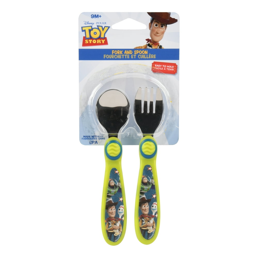 Disney/Pixar Toy Story Fork & Spoon - Walmart.com - Walmart.com