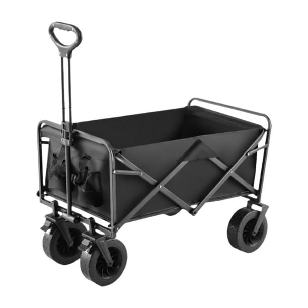 Carro plegable shamjiam para acampar Multiusos con ruedas todo terreno ...