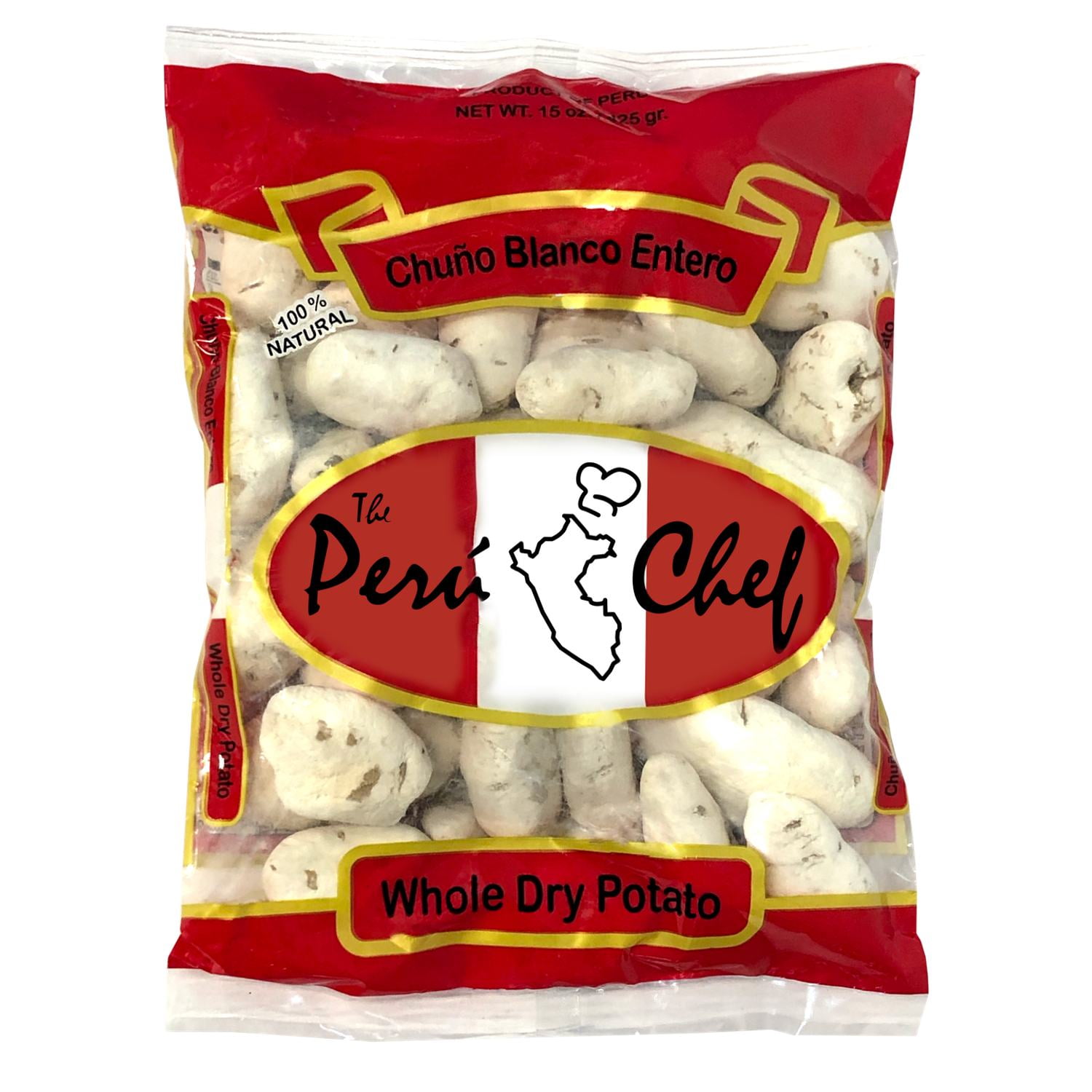 PeruChef Chuño Blanco Entero / White Whole Dry Potatoes 15oz - Walmart.com