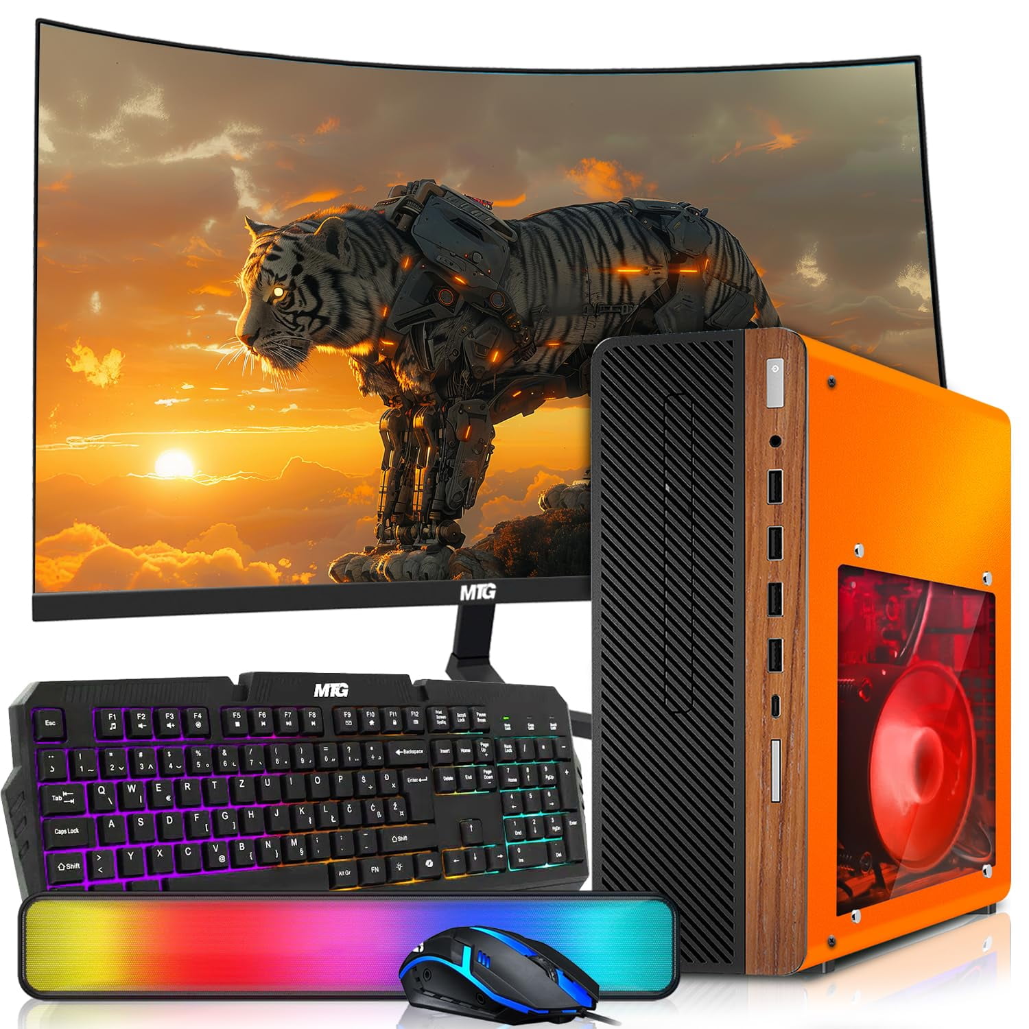 Restored HP Half Dark Desktop Computer PC Phoenix Intel i5, 16GB RAM ...