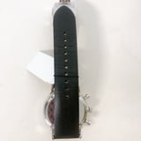 Emporio Armani Men's Chronograph Classic Black Leather Strap Analog ...