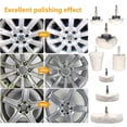 8 count Buffing Wheel for Drill,Buffing Pad Polishing Wheel Kits,Wheel ...