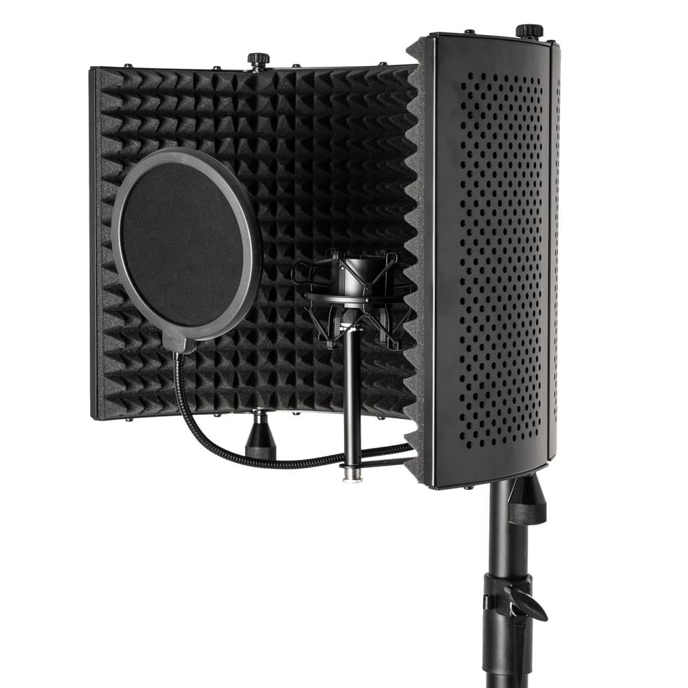 Ktaxon Microphone Sound-Absorbing Hood with Holder, Pop Filter, Shock ...