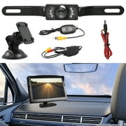 Wireless Backup Sensor License Plate